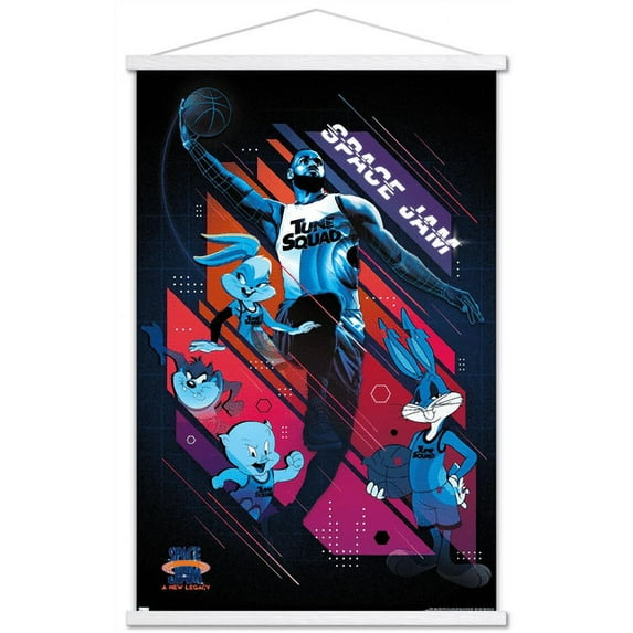 Space Jam: A New Legacy - Starters Wall Poster with Magnetic Frame, 22. ...