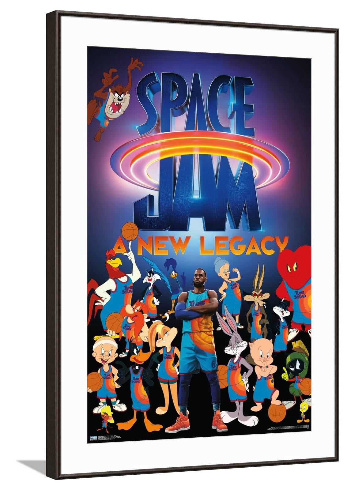 Space Jam: A New Legacy - Team Canvas Wall Poster, 22.375" x 34 ...