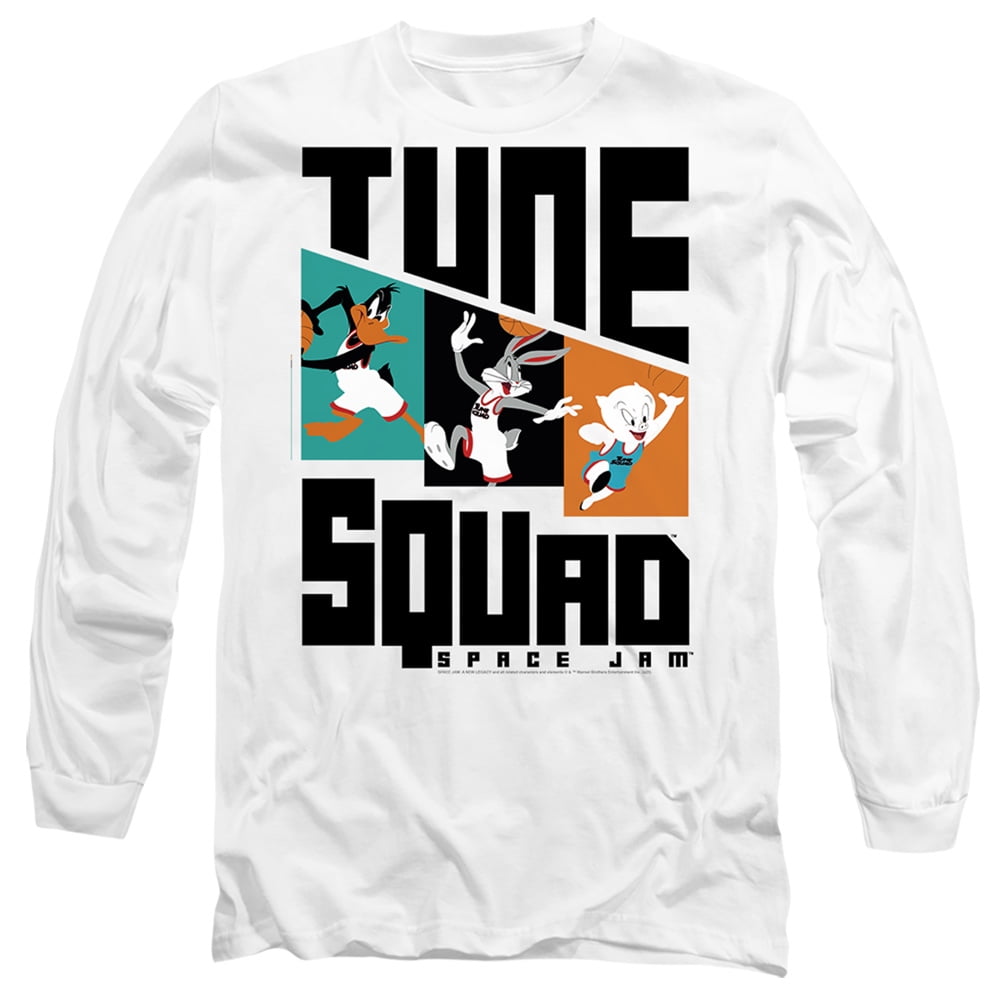 Space Jam: A New Legacy Tune Squad Pattern Characters Unisex Adult Long ...