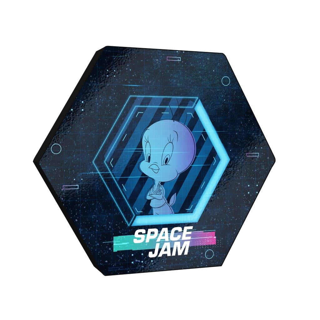 Space Jam: A New Legacy (Tune Squad- Tweety Bird) KNEXAGON® Wood Print ...