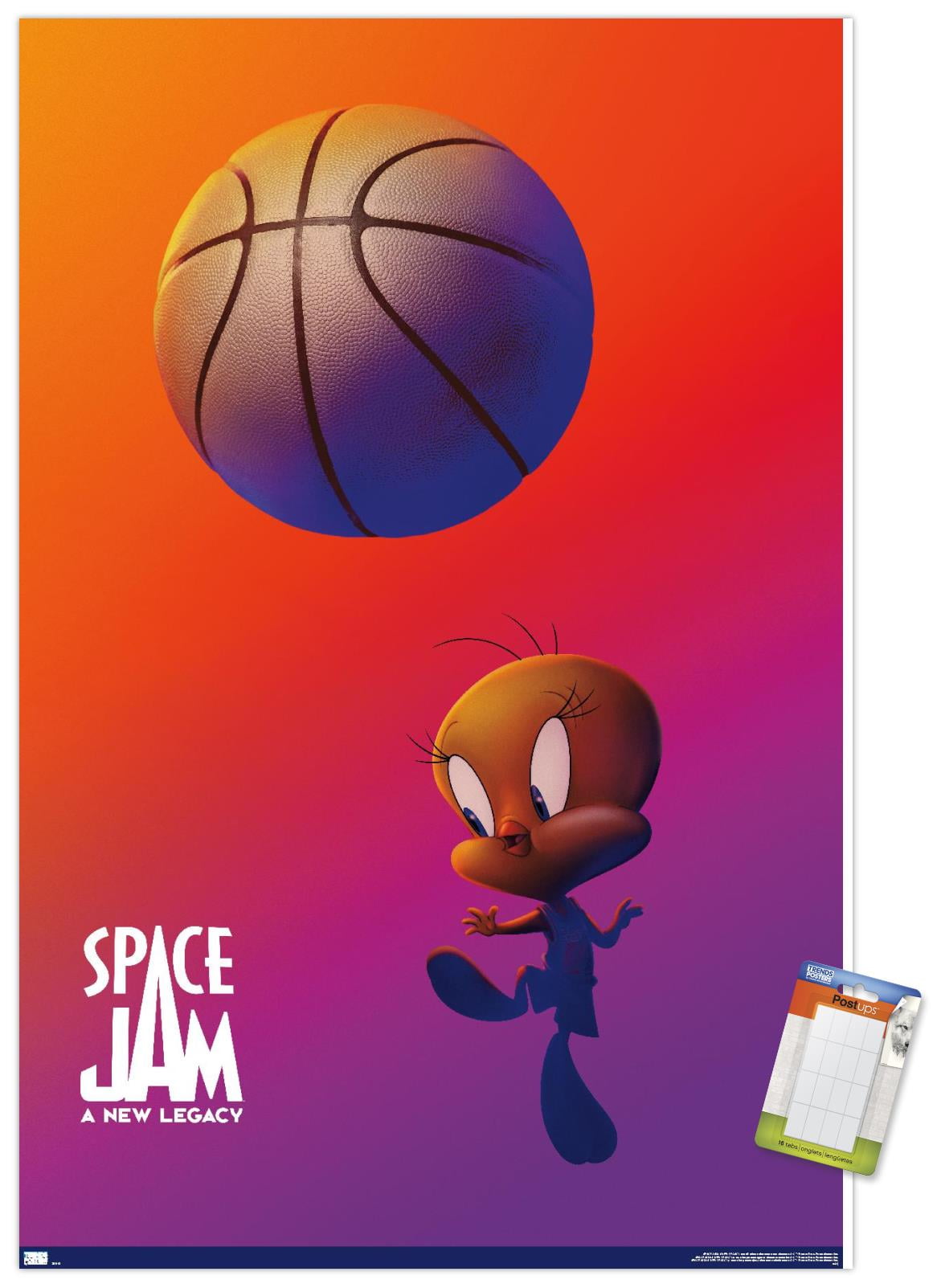 Space Jam: A New Legacy - Tweety One Sheet Wall Poster, 22.375" x 34 ...