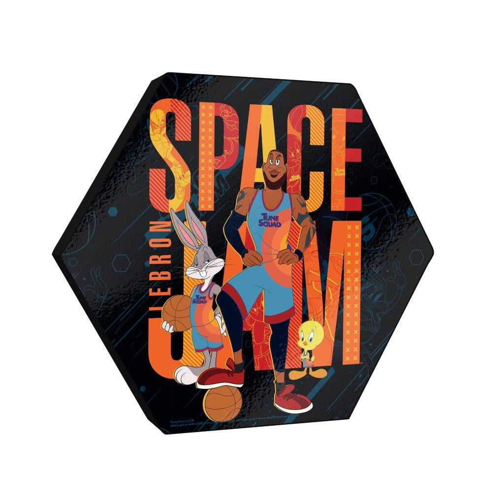 Space Jam: A New Legacy (Welcome To The Jam - Slam Dunk) KNEXAGON® Wood ...
