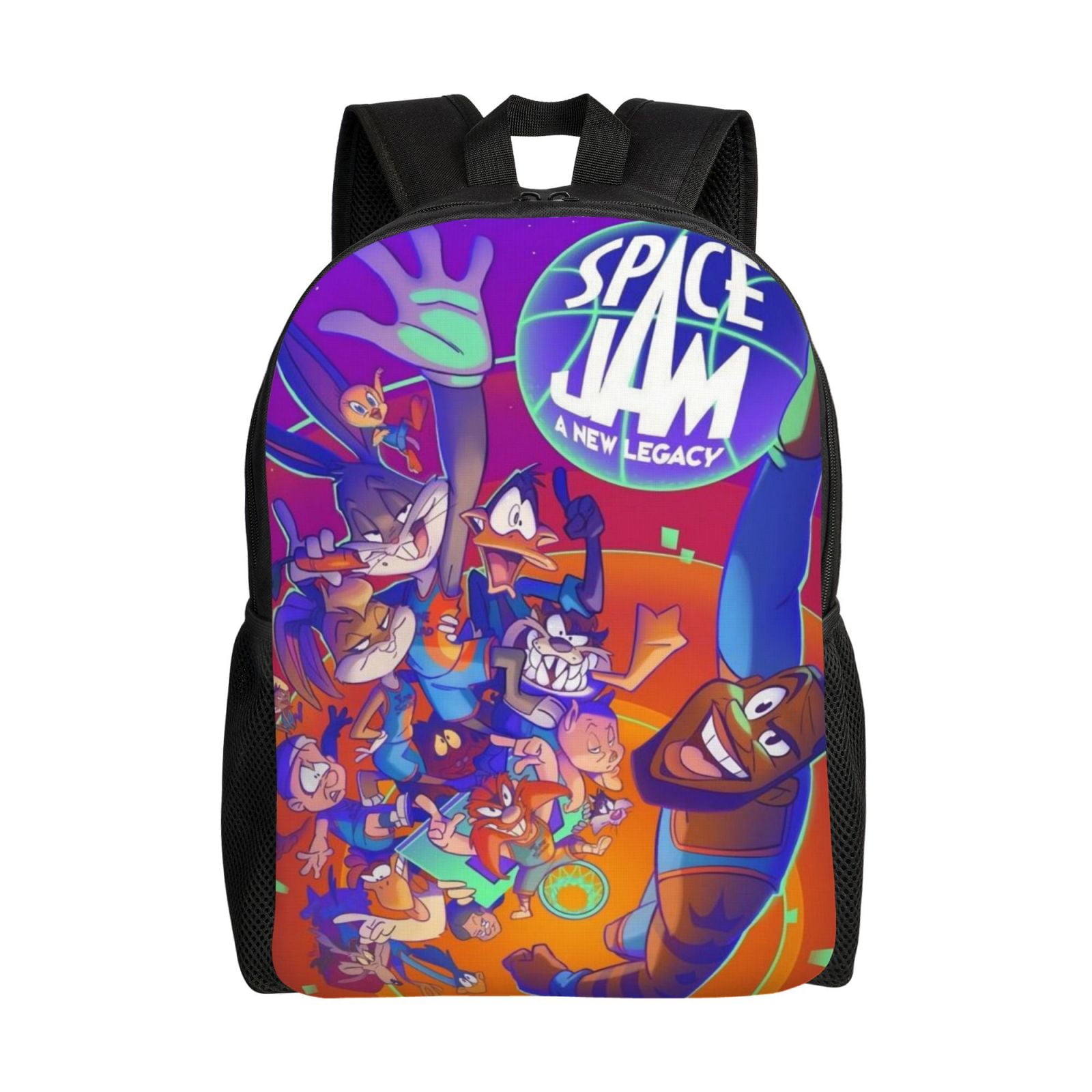 Space Jam Backpack 3D Printed Casual Daypacks - Walmart.com