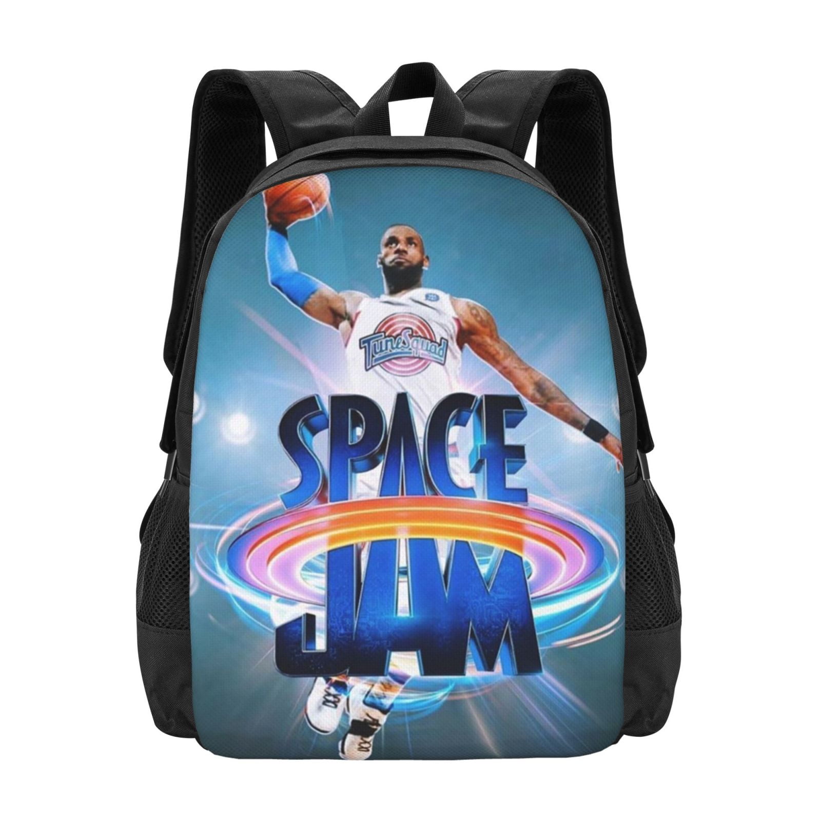 Space Jam Backpacks Bookbag Casual Daypack Backpacks for Travel Camping ...
