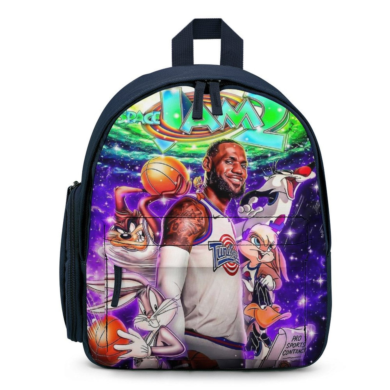 Space Jam Backpacks Bookbag Casual Daypack Backpacks for Travel Camping ...