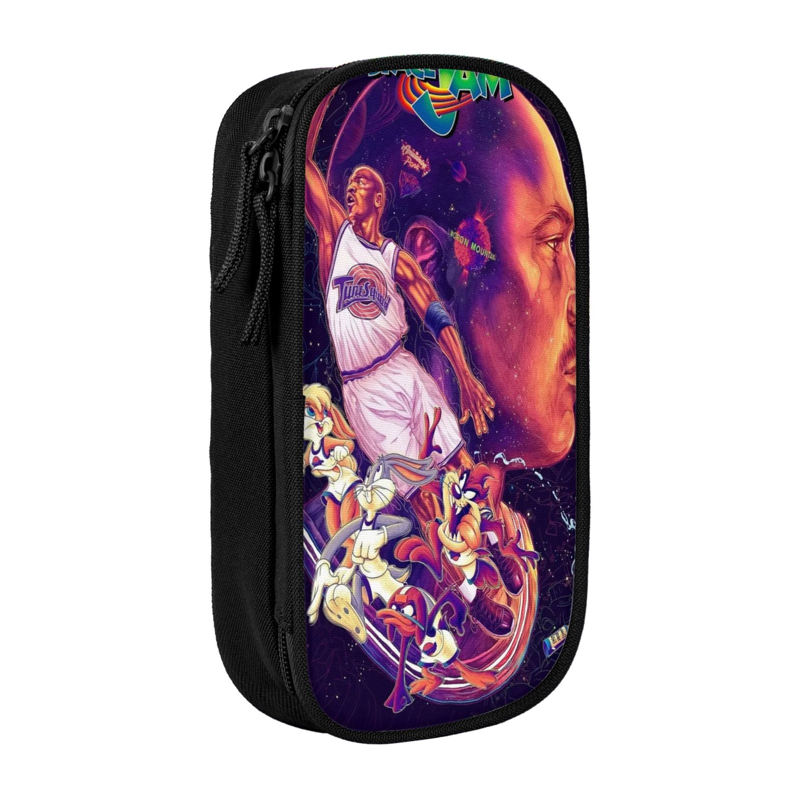 Space Jam Big Capacity Pencil Case, Aesthetic Pen Pouch Storage Bag ...