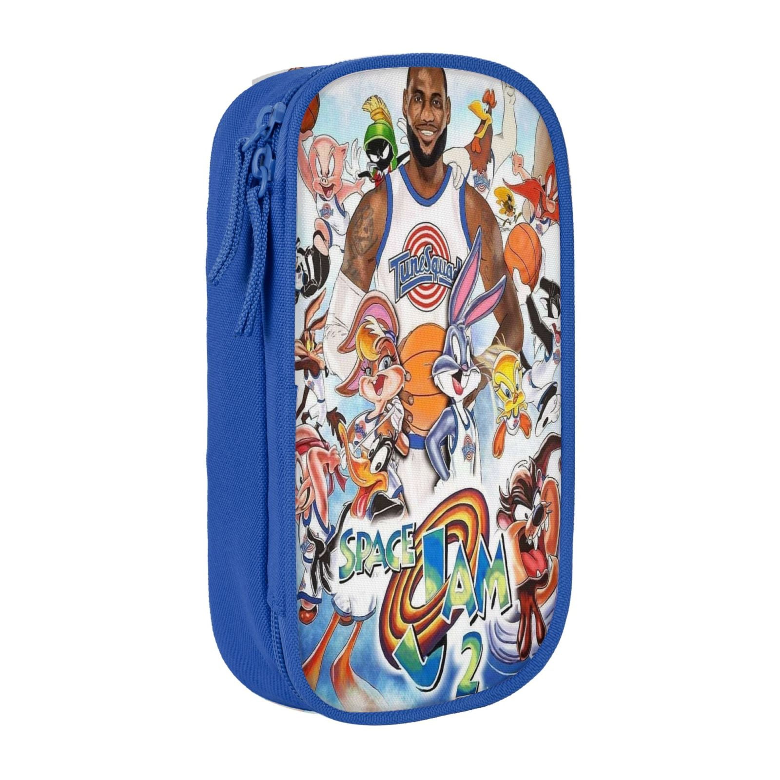 Space Jam Big Capacity Pencil Case, Aesthetic Pen Pouch Storage Bag ...