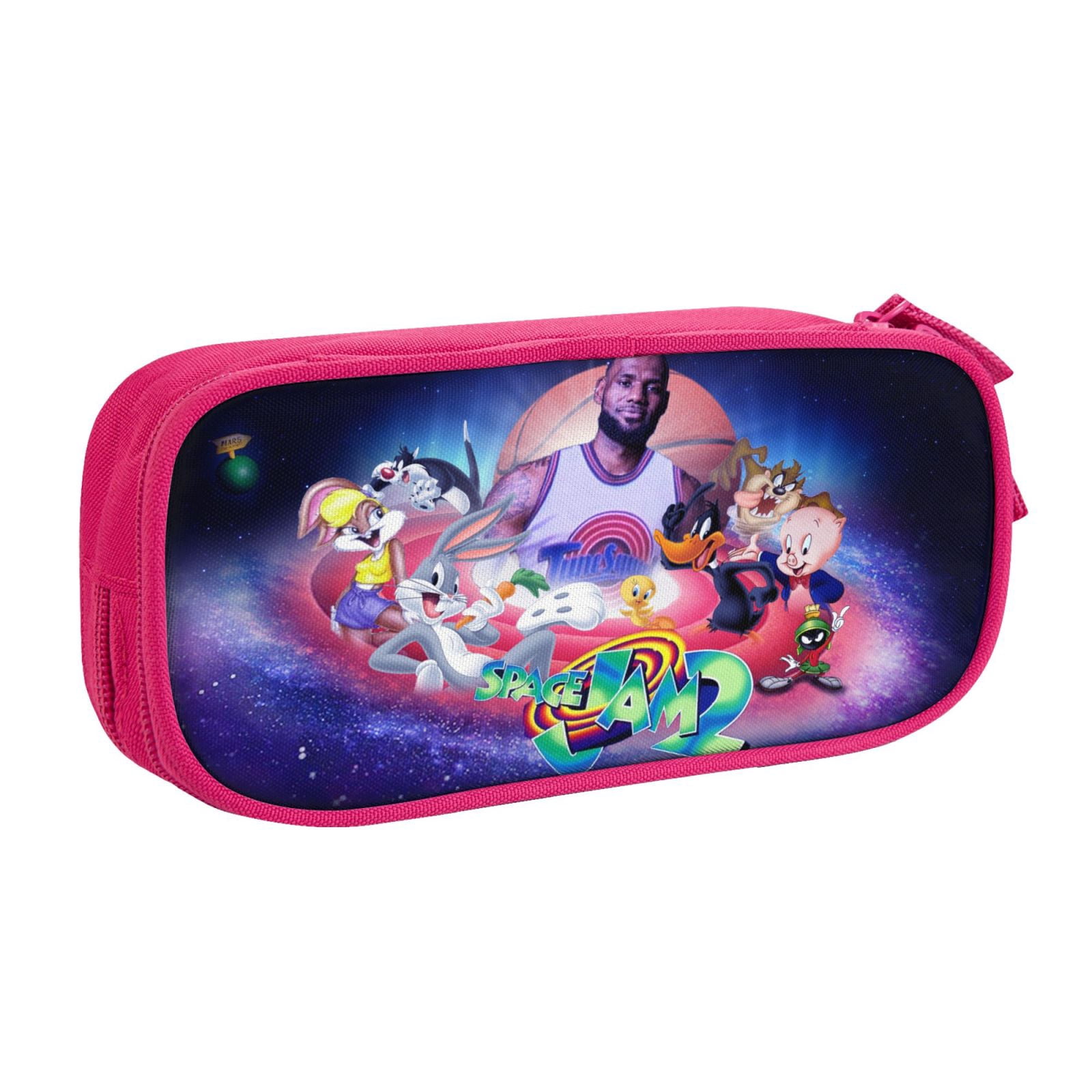 Space Jam Big Capacity Pencil Case, Aesthetic Pen Pouch Storage Bag ...