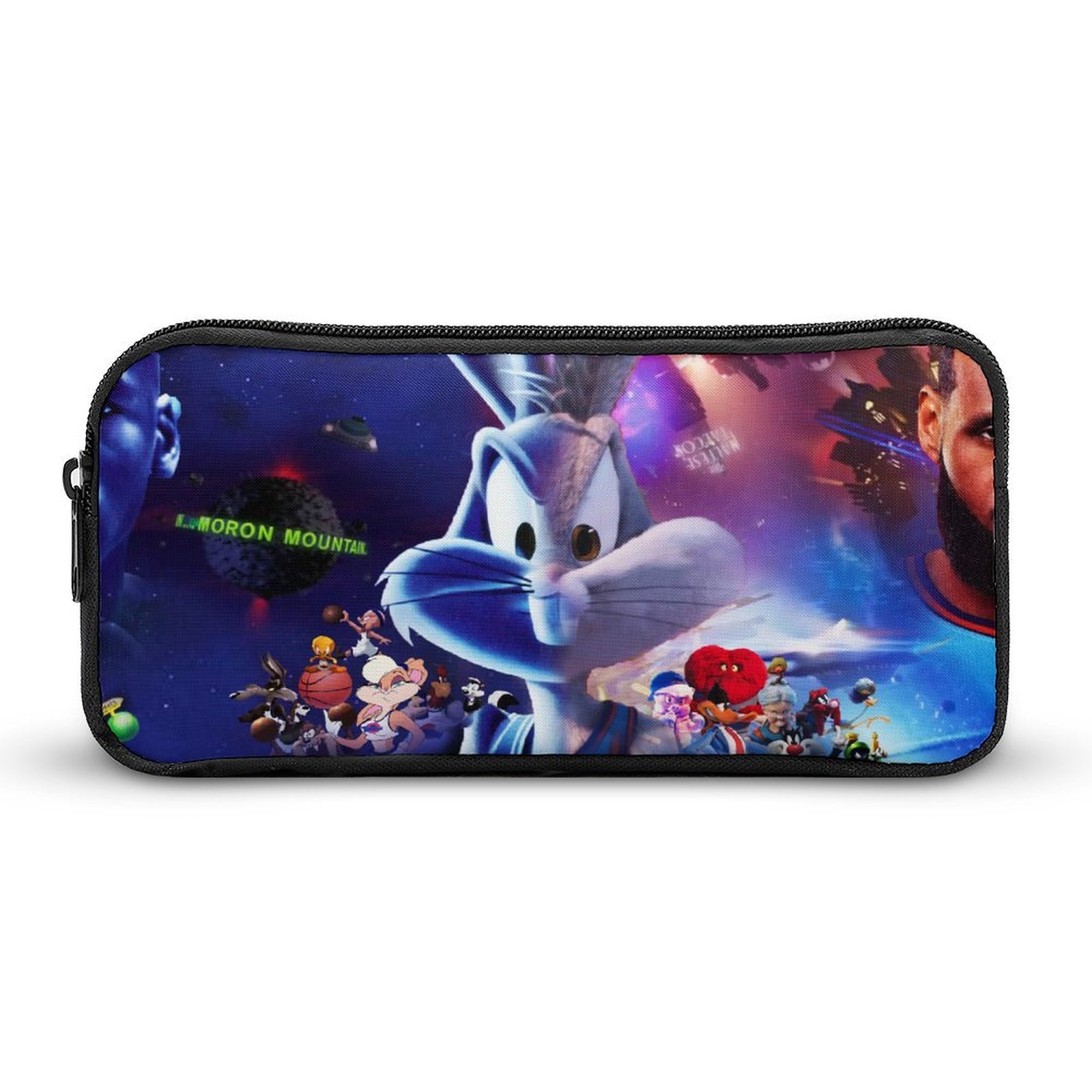 Space Jam Big Capacity Pencil Case, Aesthetic Pen Pouch Storage Bag ...