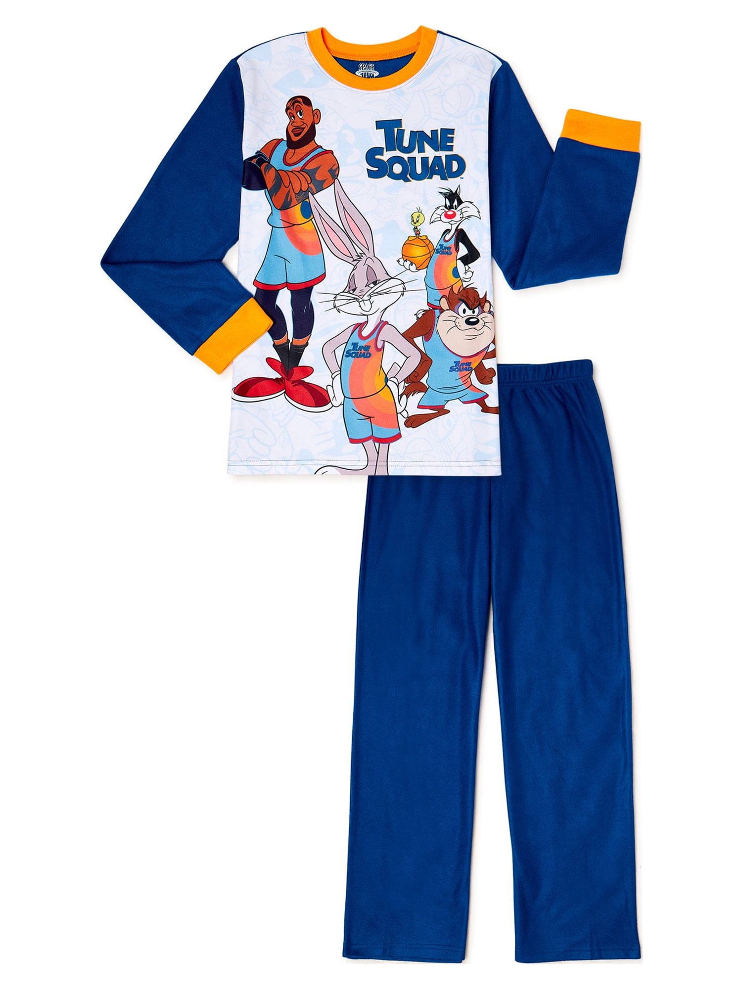 Space Jam Boys Pajamas Sleep Set, 2-Piece, Sizes 4-12 - Walmart.com