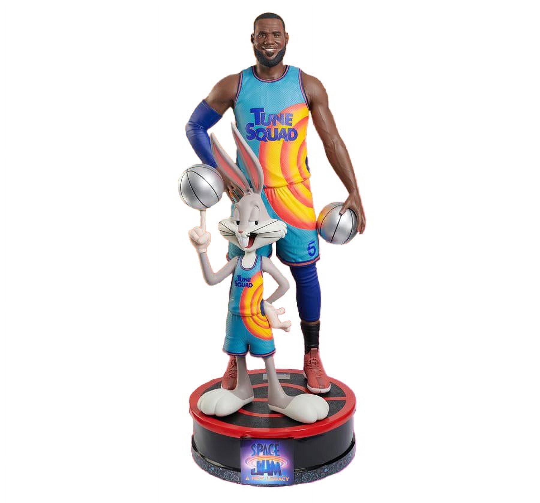 Space Jam Lebron James & Bugs Bunny Life Size Statue - Walmart.com