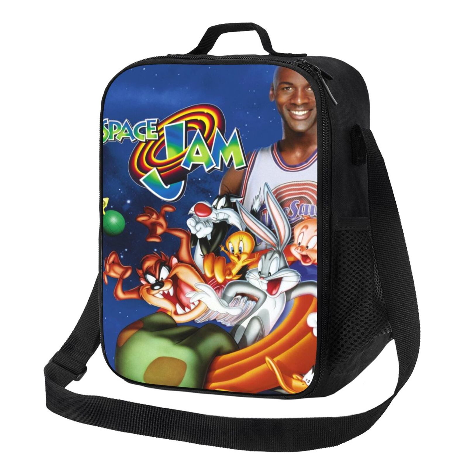 Space Jam Lunch Bag, Insulated Lunch Box Large Capacity Reusable ...