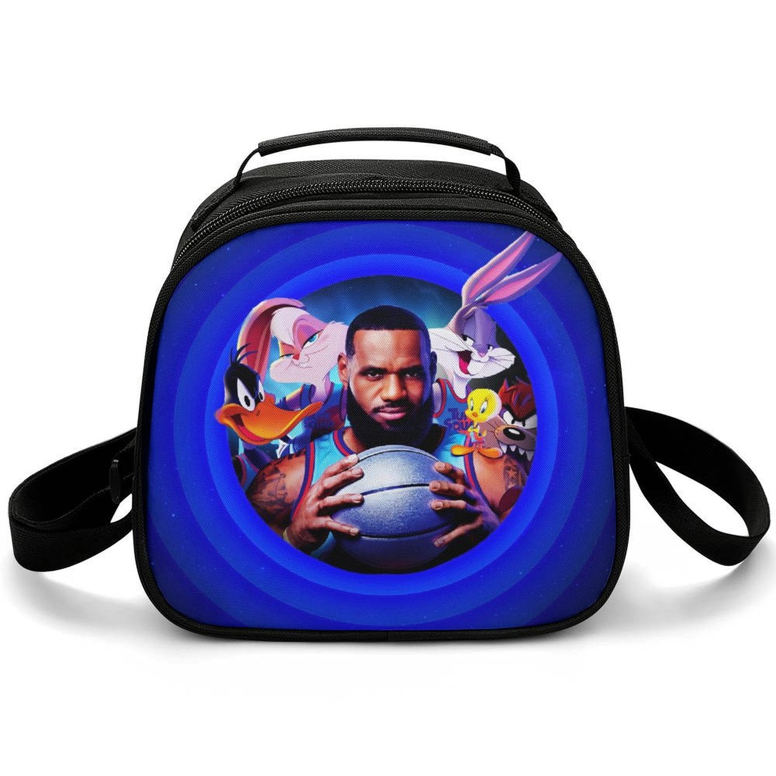 Space Jam Lunch Bag, Insulated Lunch Box Large Capacity Reusable ...