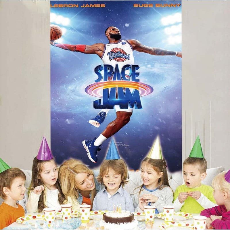 Space Jam Taspestry Wall Decor Backdrop Banner Party Supplies Poster ...