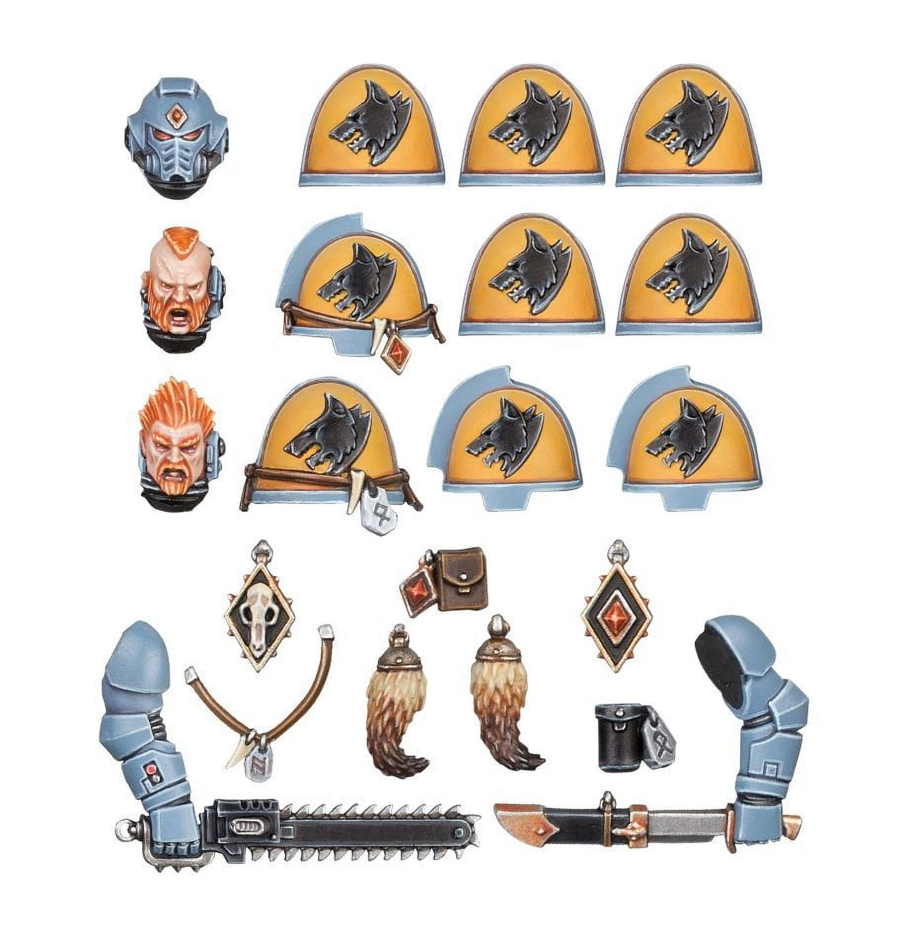 Space Marines - Space Wolves: Primaris Upgrades (Warhammer 40,000 ...