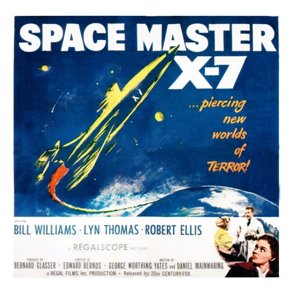 Space Master X-7 Movie Poster Masterprint - Walmart.com