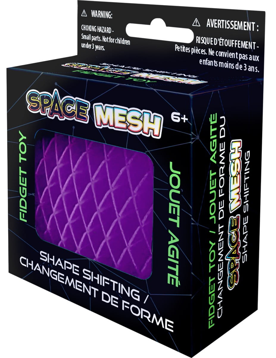 Space Mesh Standard Size PURPLE Fidget Toy (Shape Shifting!) - Walmart.com