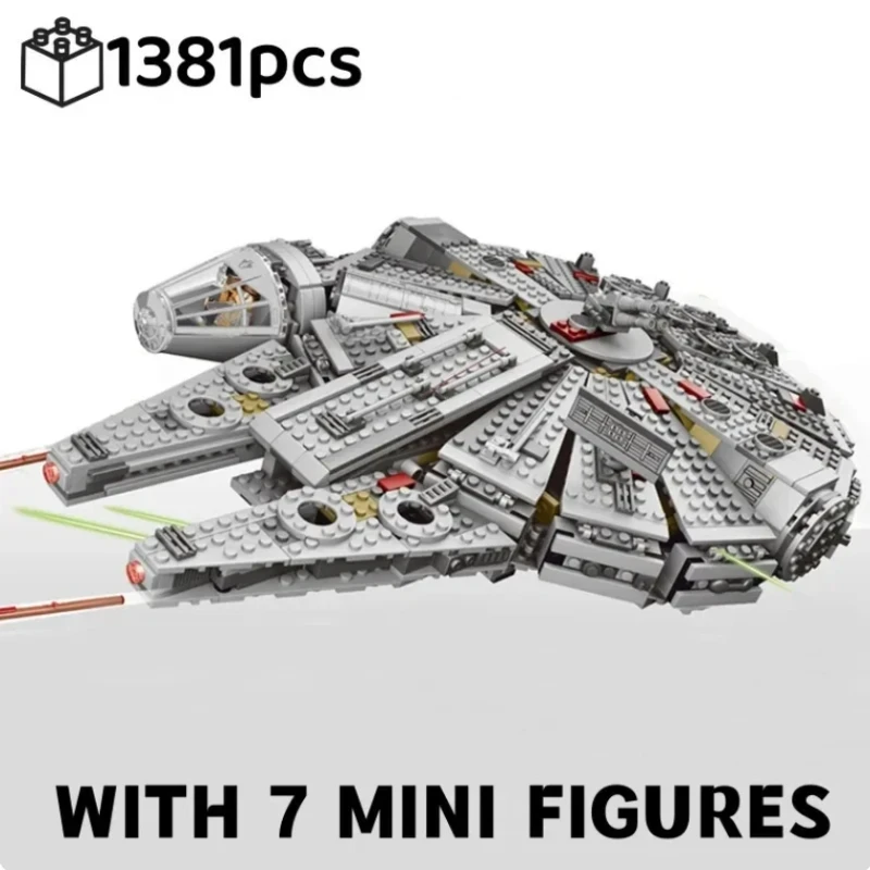 Space Millennium War Blackened Millennium Falcon Set Alien Mini ...