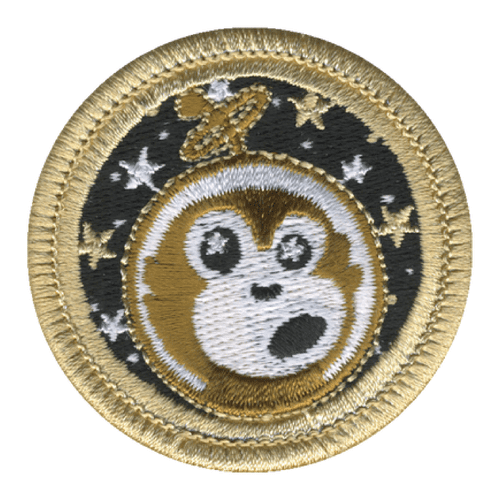 Space Monkey Patrol Patch (Sew-on) - ClassB - Walmart.com
