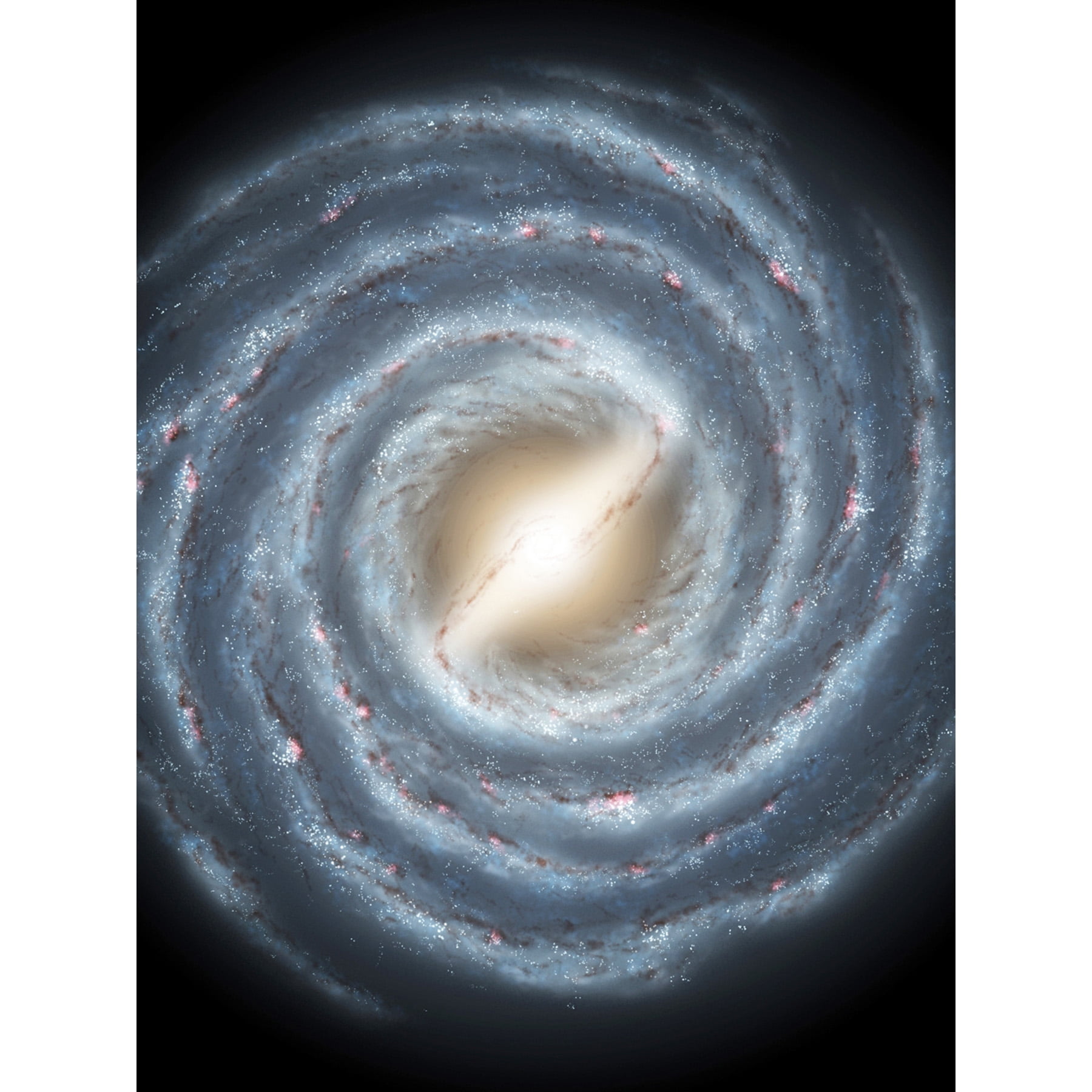 Space NASA Galaxy Milky Way Spirals Illustration Extra Large XL Wall ...
