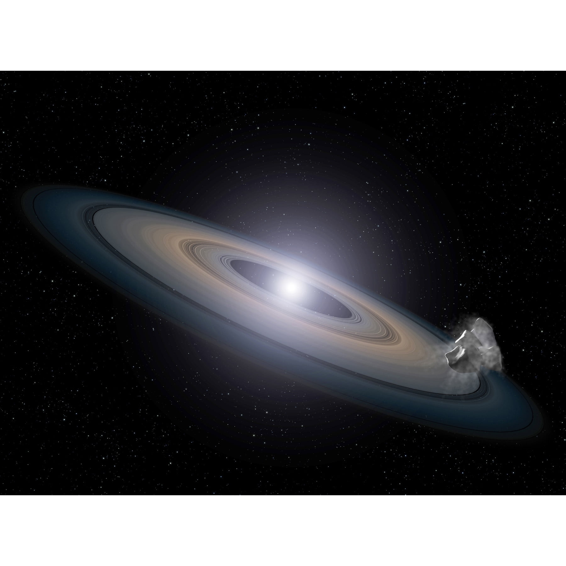 Space NASA Hubble Dead Stars Planet Debris Illustration Extra Large XL ...