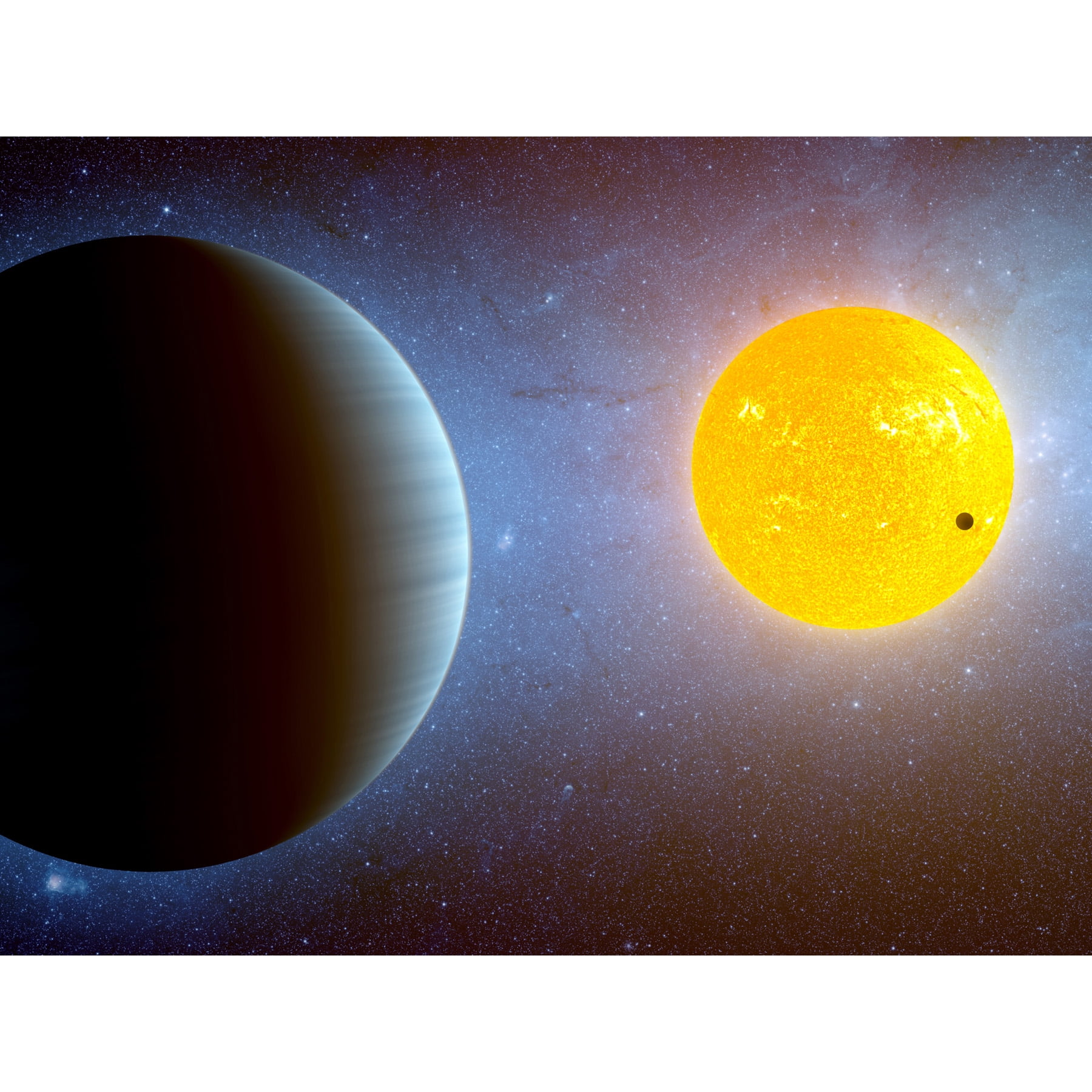 Space NASA Kepler-10 Star System Planet Illustration Extra Large XL ...