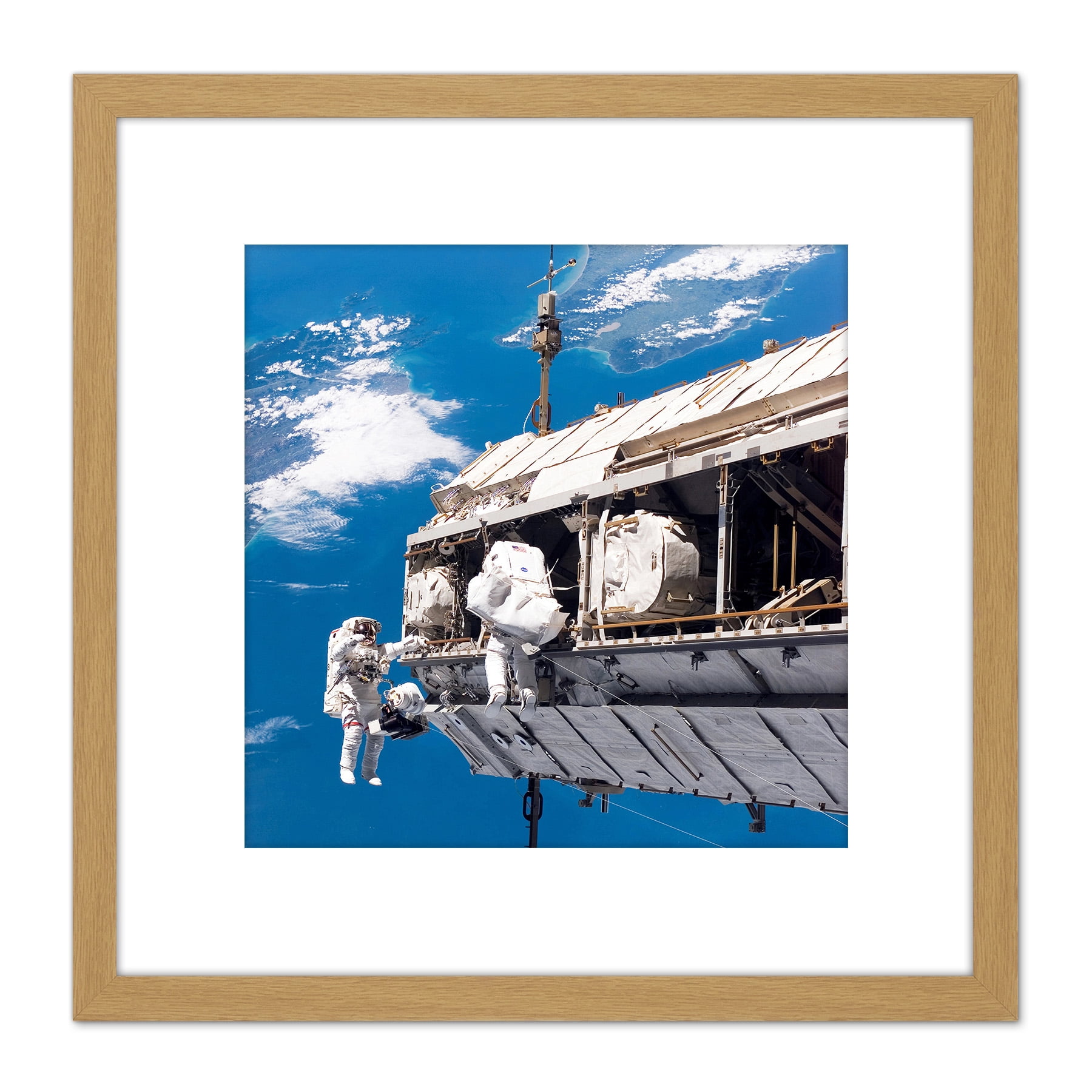 Space NASA STS-116 Spacewalk International Station Photo 8X8 Inch ...