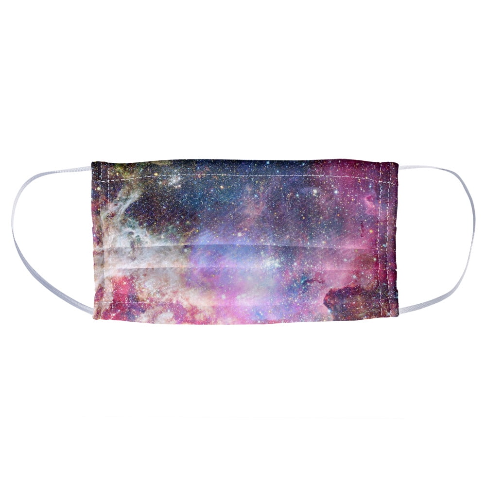 Space Nebula 1-Ply Reusable Face Mask Covering, Unisex - Walmart.com