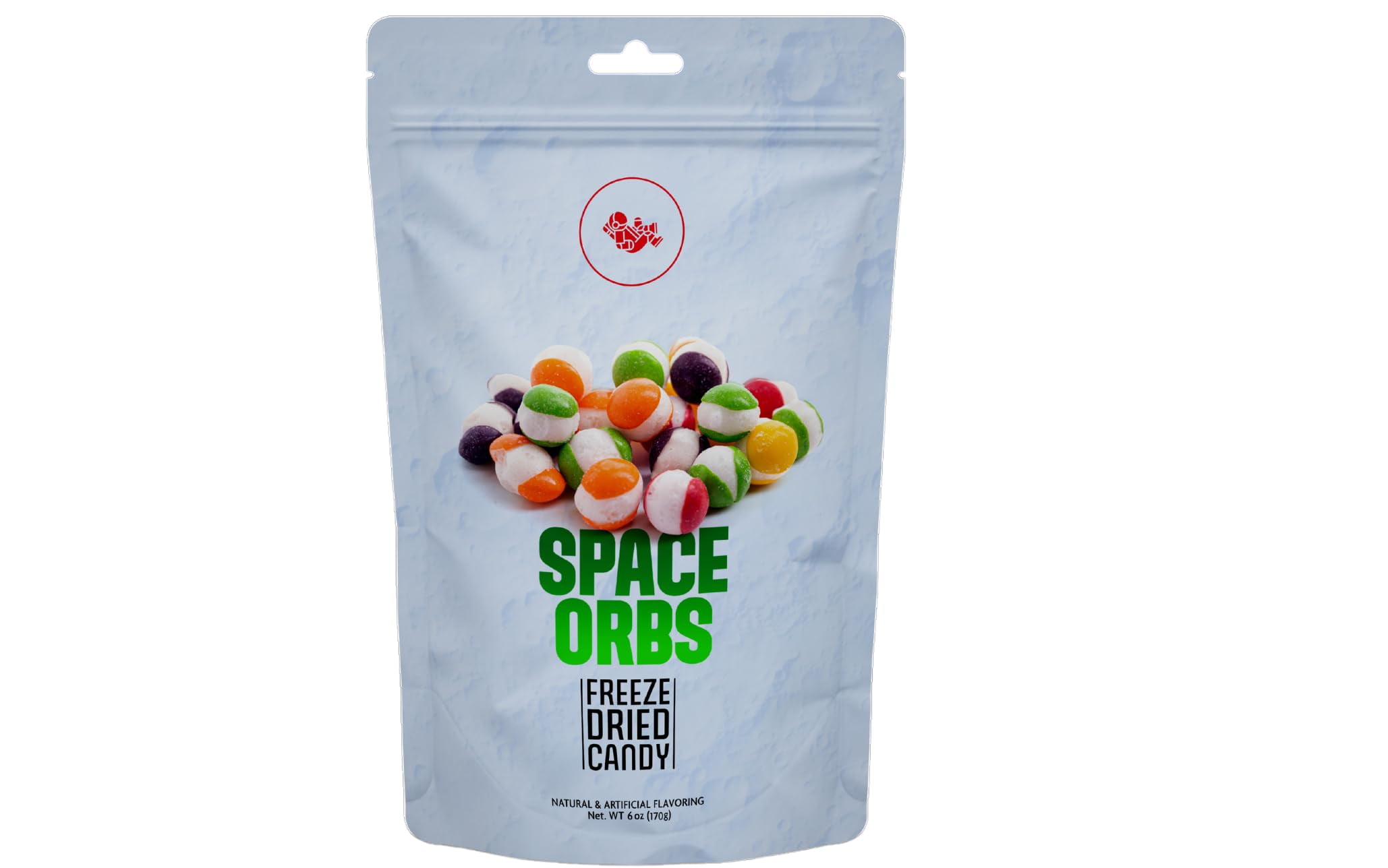 Space Orbs 6 oz. DMF15 Freeze Dried Candy, Assortment Strawberry ...
