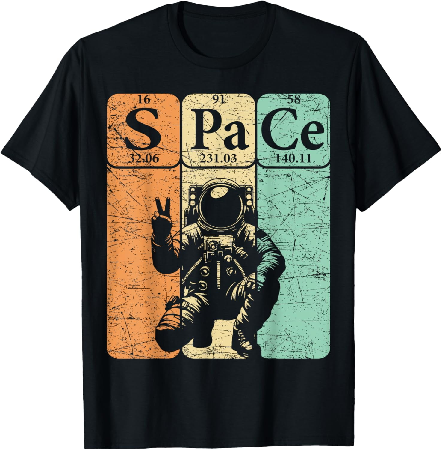 Space Periodic Table Elements Outer Space Nerd T-Shirt - Walmart.com