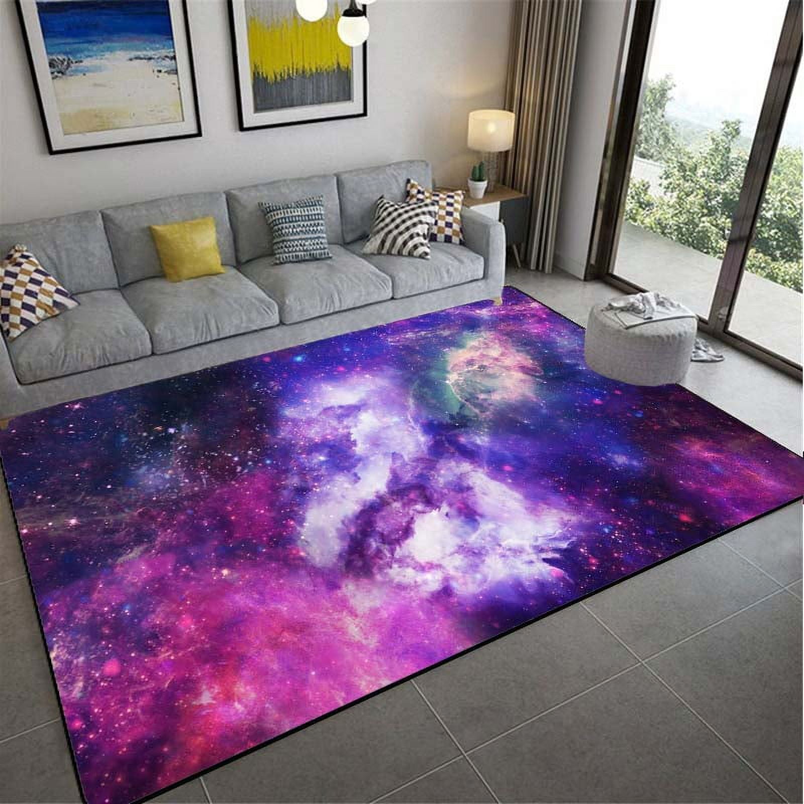 Space Planet Carpet Starry Sky Carpets In The Living Room Rug n Rugs ...