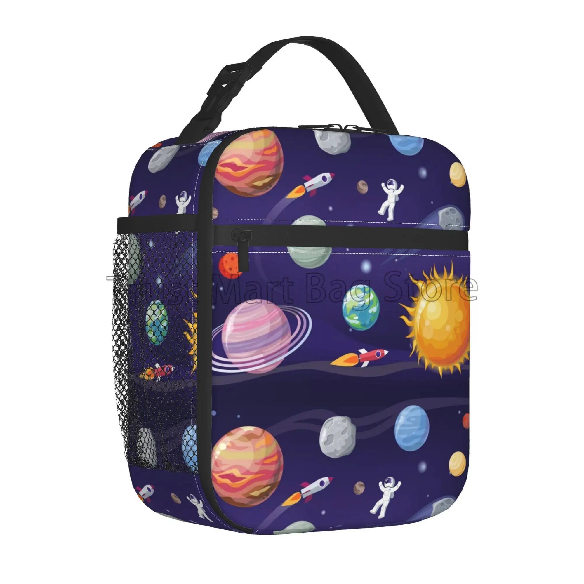 Space Planet Insulated Lunch Bag for s Solar System Lunch Box Universe ...