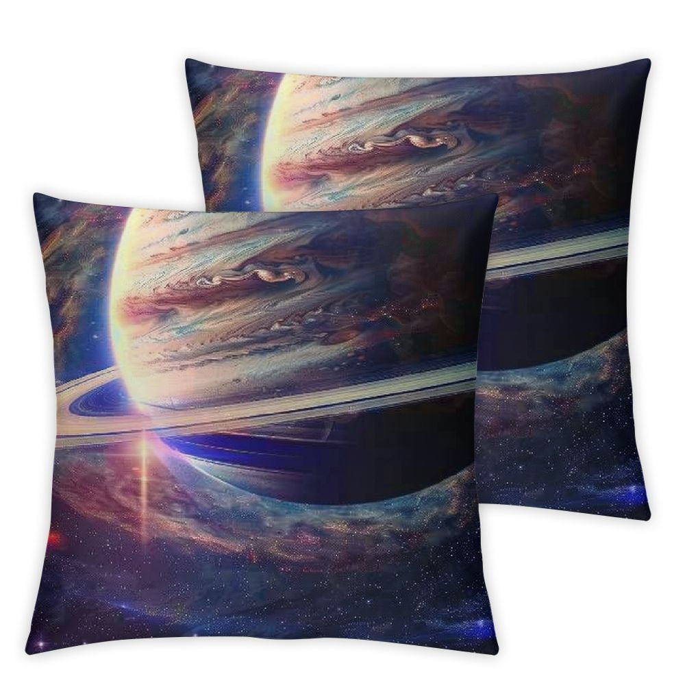 Space Planet Pillow Cover Nebula Galaxy Universe Outer Space Image ...