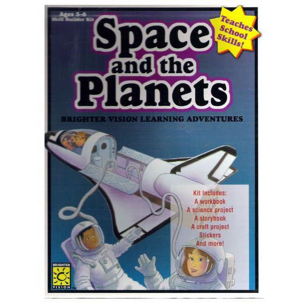 Space & Planets (Learning Adventures) Ages 5-6 Skill Builder Kit ...