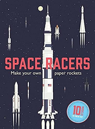 Space Racers : Make Your Own Paper Rockets (Kit) - Walmart.com
