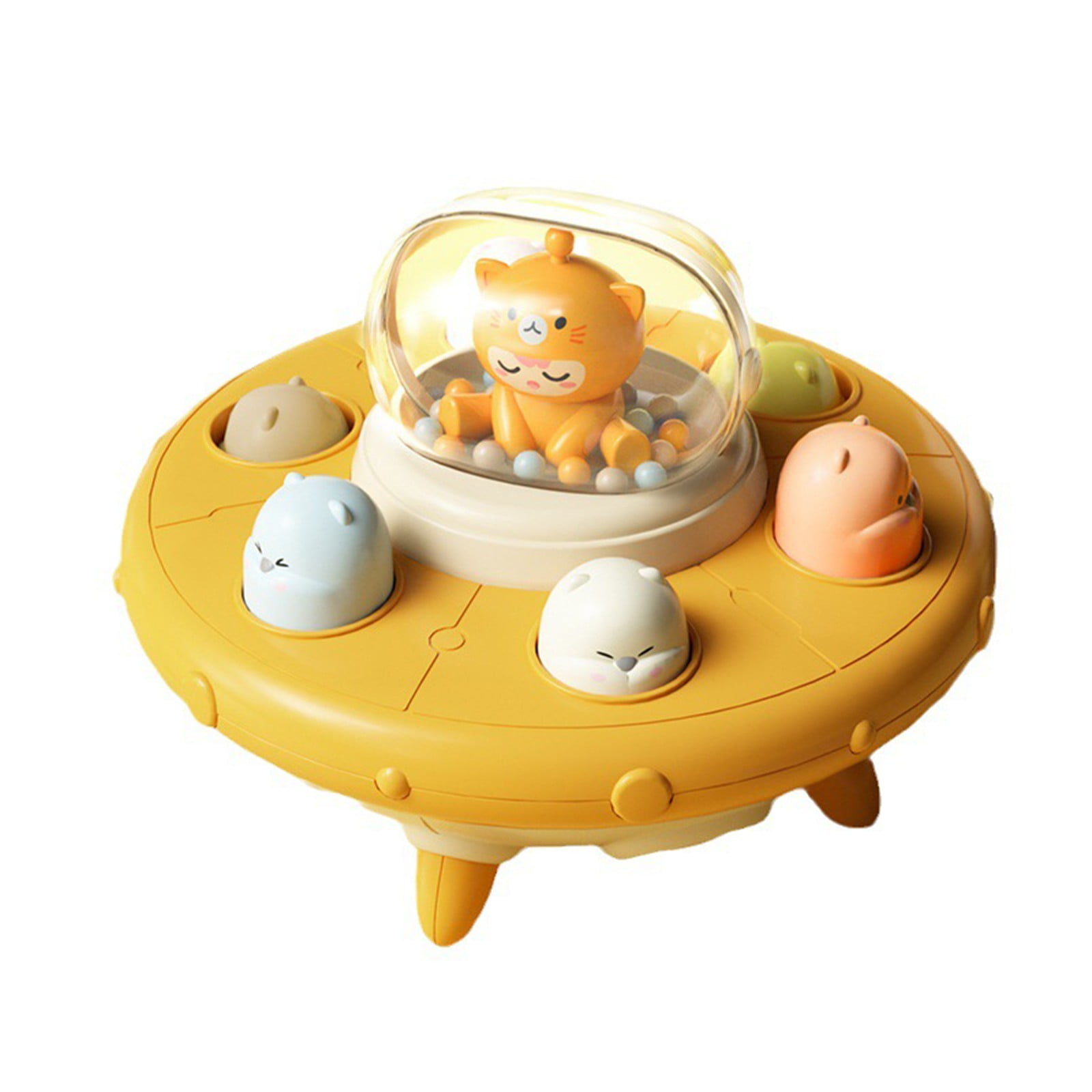 Space Saucer Whack A Mole Game Toy For Kids Hand Eye Coordination ...