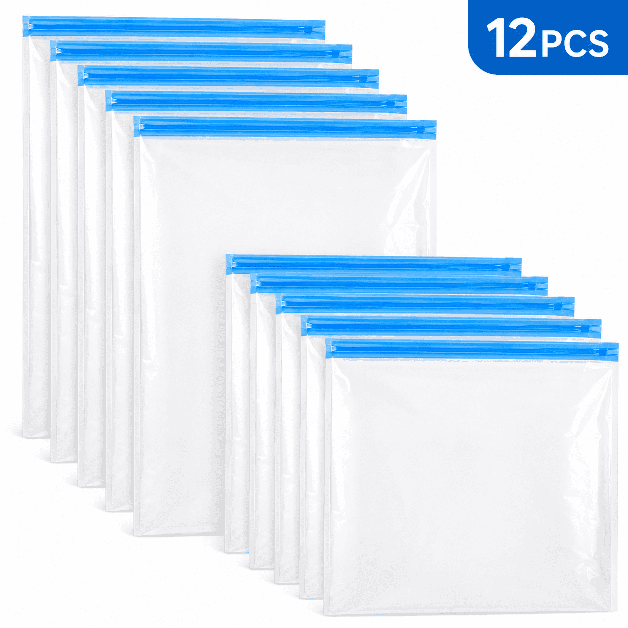 Space Saver Vacuum Storage Bags, Travel Compression Roll-up Seal Bags ...