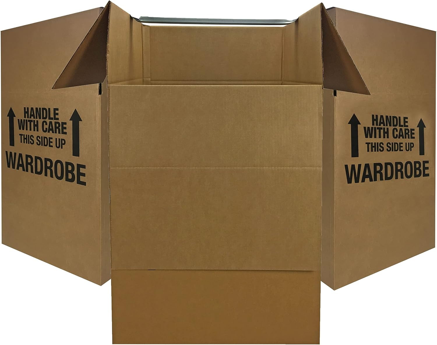 Space Savers Wardrobe Moving Boxes With Hanger 20" x 20" x 34" (3 Pack ...