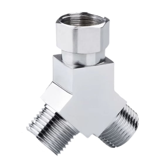 Space Saving 3 Way Water Pipe Fitting Water Pipe Union Convenient 3 Way ...