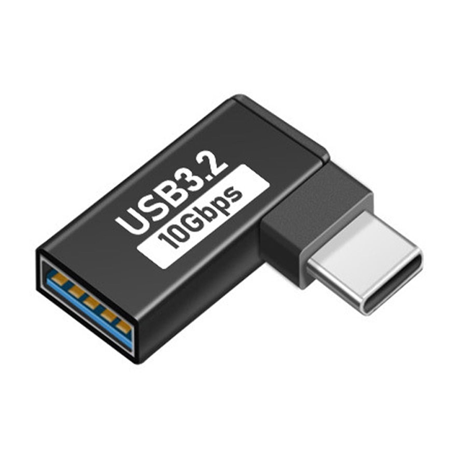Space Saving 90° Angled USB Type C Connectors Anti Interferences Fast ...