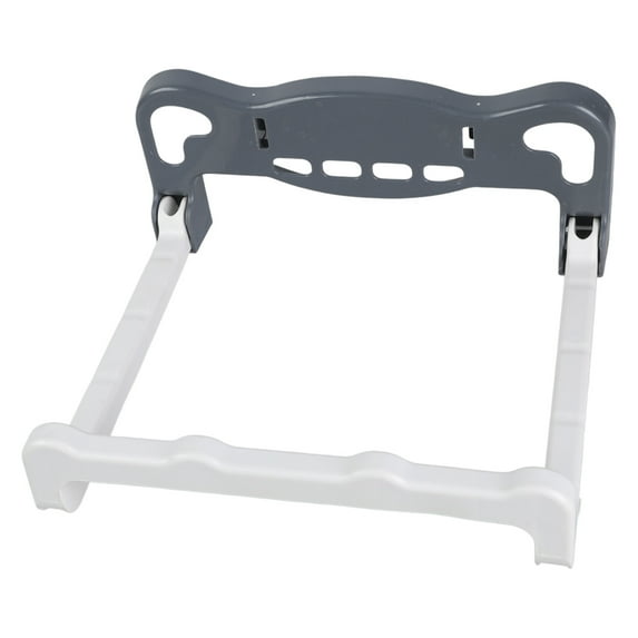 Space Saving Adhesive Mount Bathroom Shelf Plastic Storage Rack Holds ...