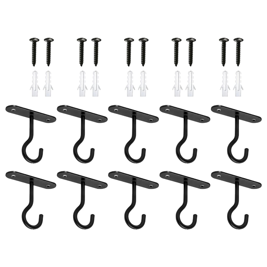 Space Saving Balcony Garden Pots Hook Adjustable Length Balcony Hook ...