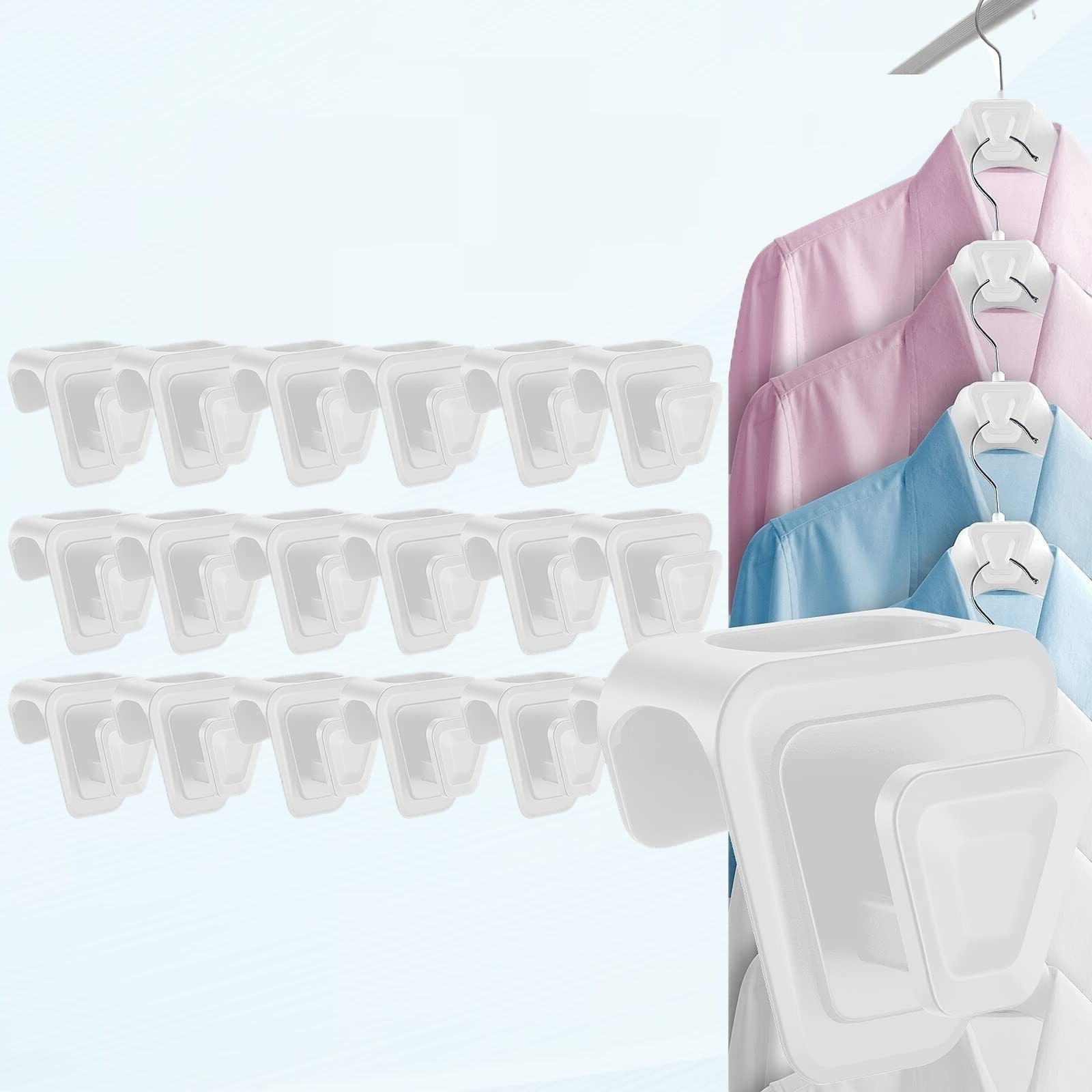 Space-Saving Closet Organizers and Storage Shelves Hanger Extension, 18 ...