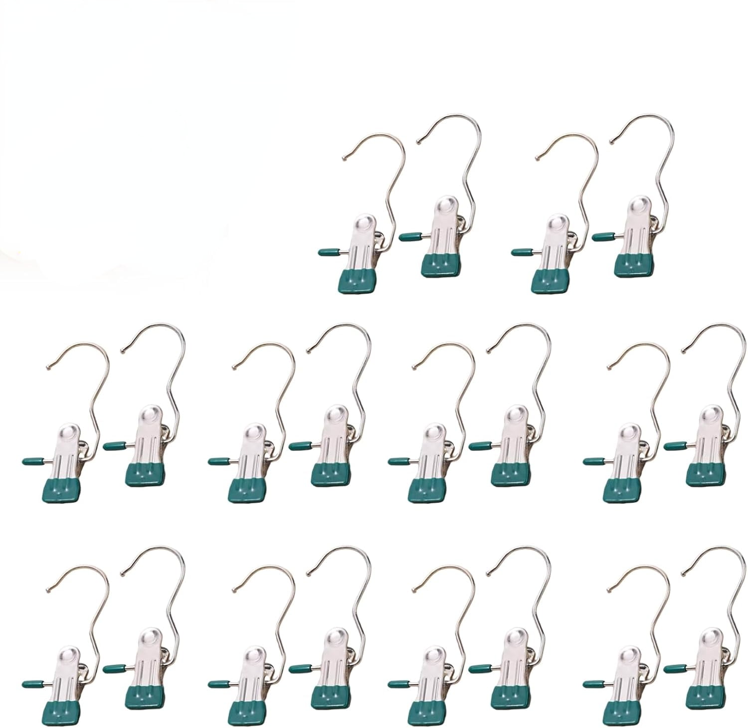 Space-Saving Clothes and Hat Storage Hook, Benighty Portable Rotating ...