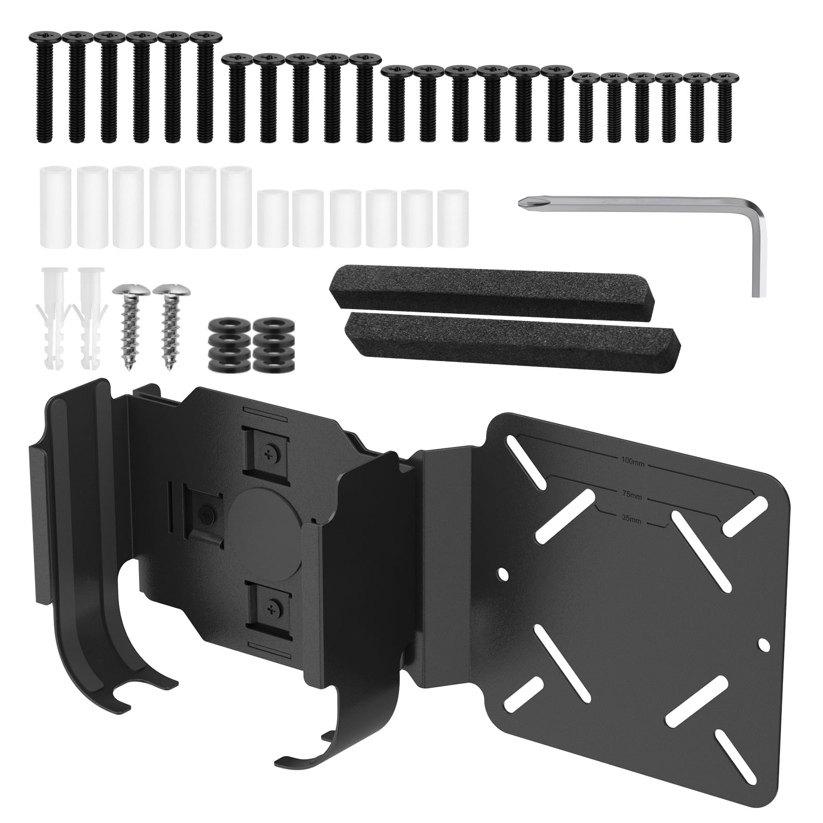 Space Saving Computer Mount Stand Wide Compatibility Stable ...