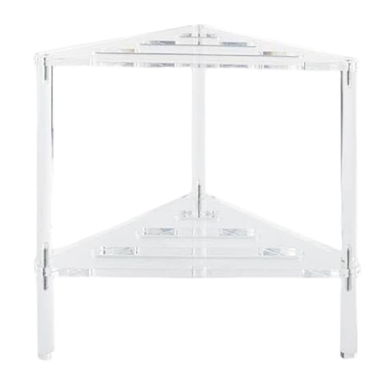 Space Saving Designs Acrylic Shower Stand for Bathrooms High ...