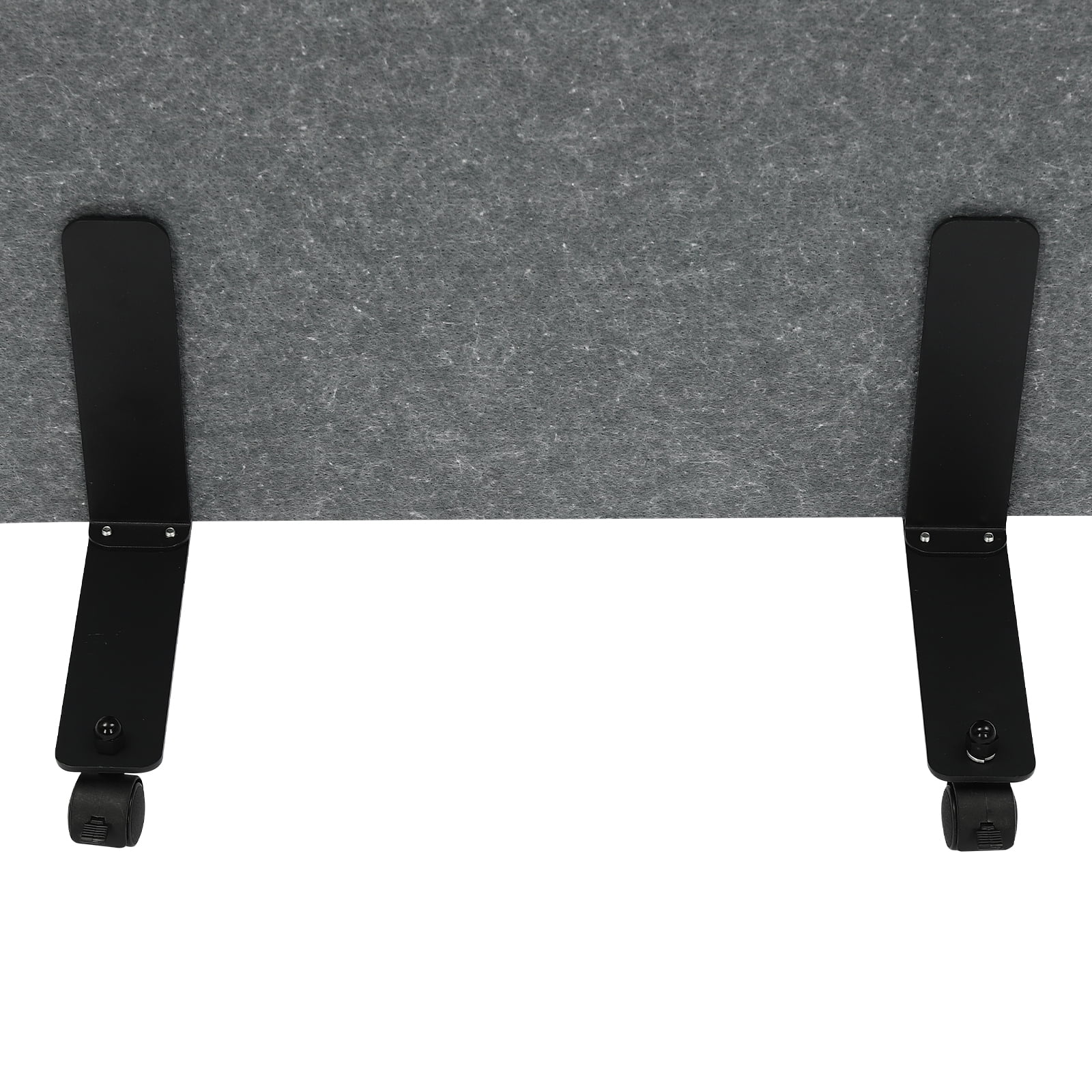 Space-Saving Desk Divider Privacy Panel with Sturdy Iron Frame, Anti ...