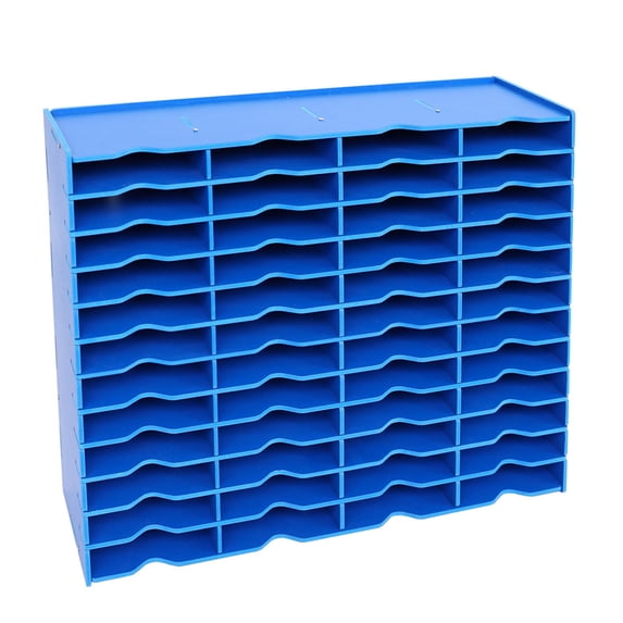 Space Saving Desk Storage Container with Multiple Sections Colorful and ...