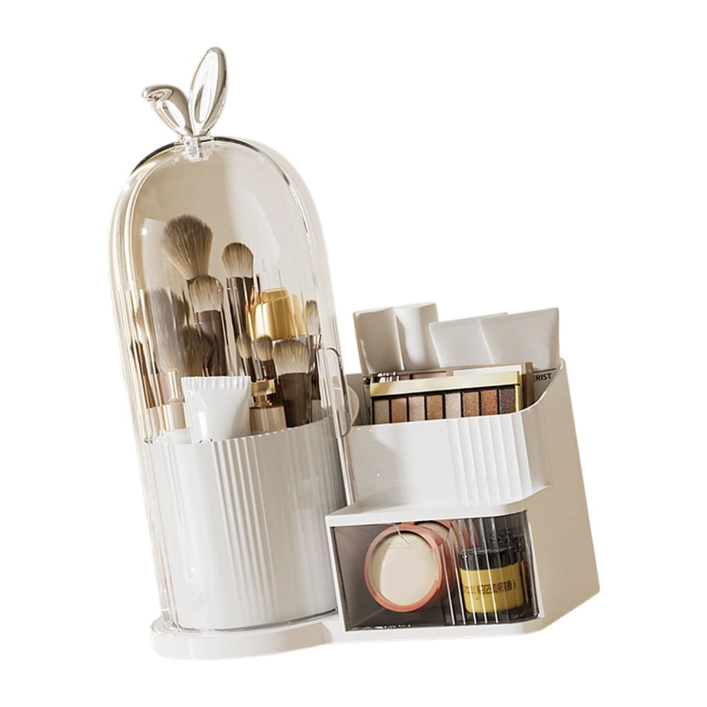 Space Saving Desktop Organizers Rotating Feature Clear For Efficient ...