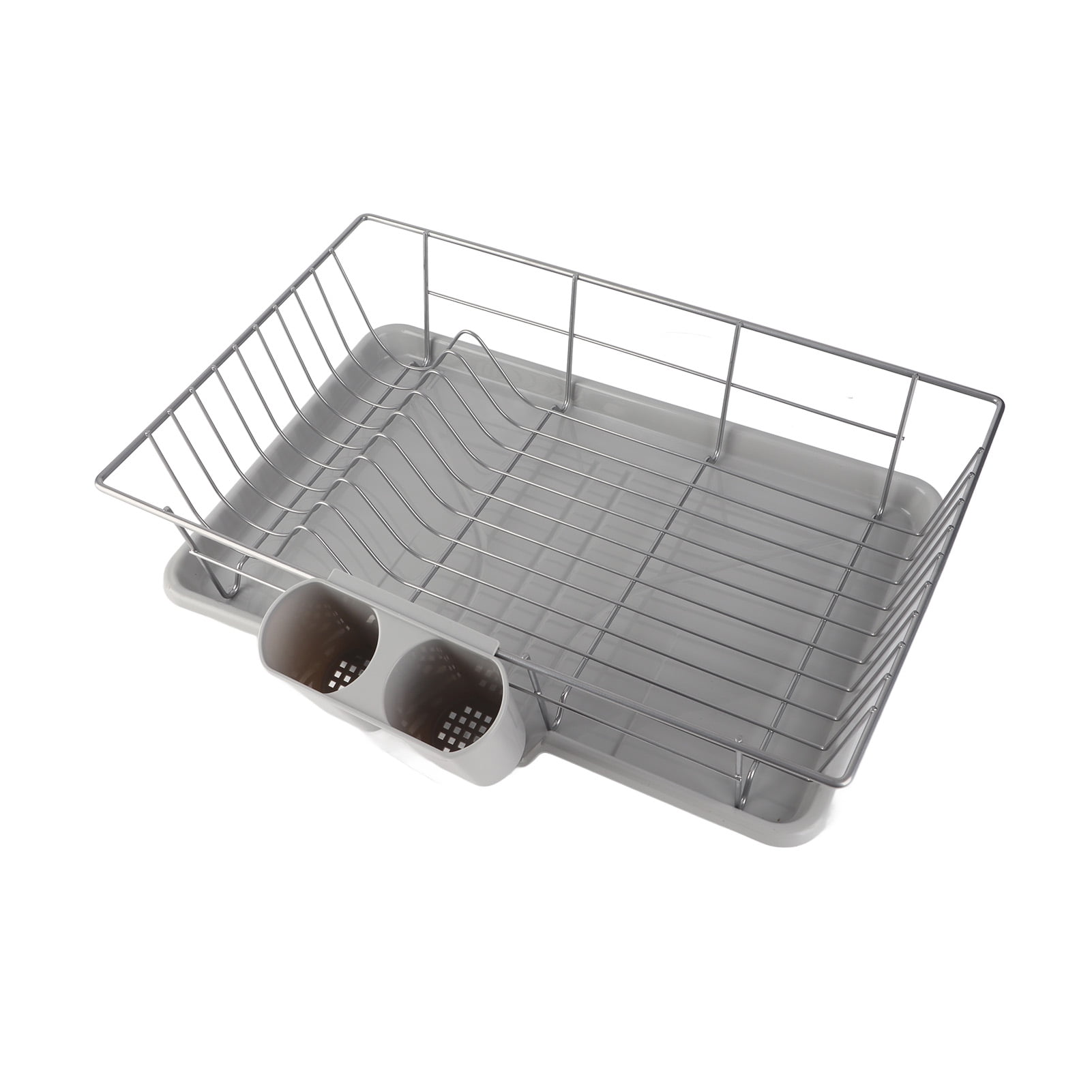 Space,Saving Dish Rack, Holds Dishes, Glasses More, Easy To Clean ...
